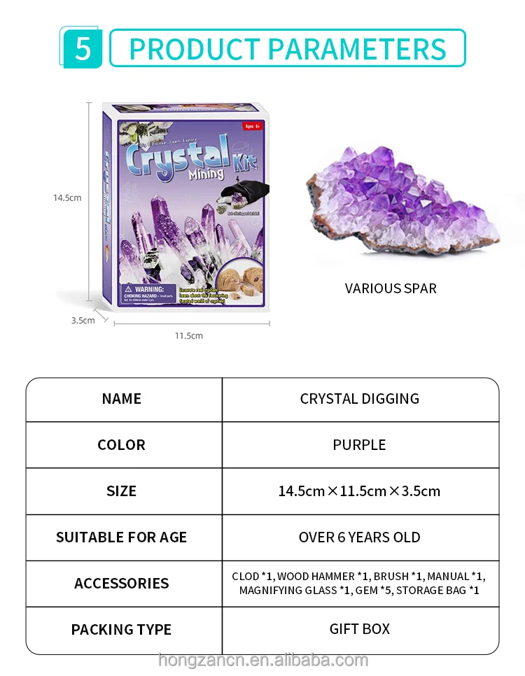 Educational Toys For Kids 2023 Crystal Digging Toys Kids Digging Toys ...