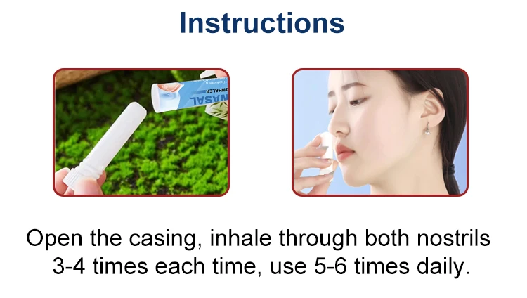 Nasal Inhaler Essential Oil Nasal Inhaler Tube Nose Spray Bottle ...