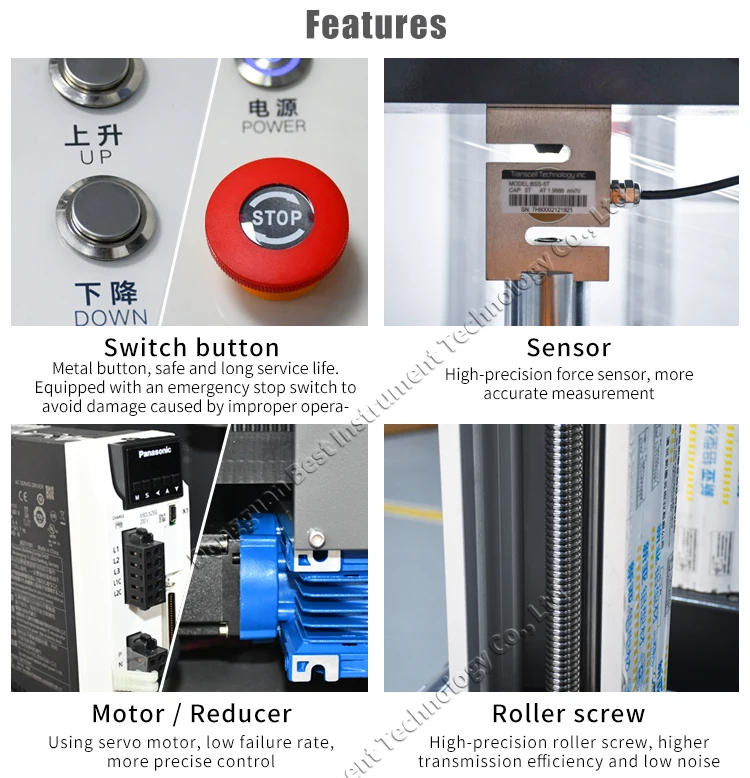 Iso178 Double-column Universal Tensile Strength Testing Machine - Buy ...