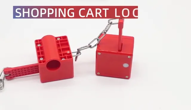 Factory Direct Sales Supermarket Shopping Cart Lock Scan Qr Code Low ...