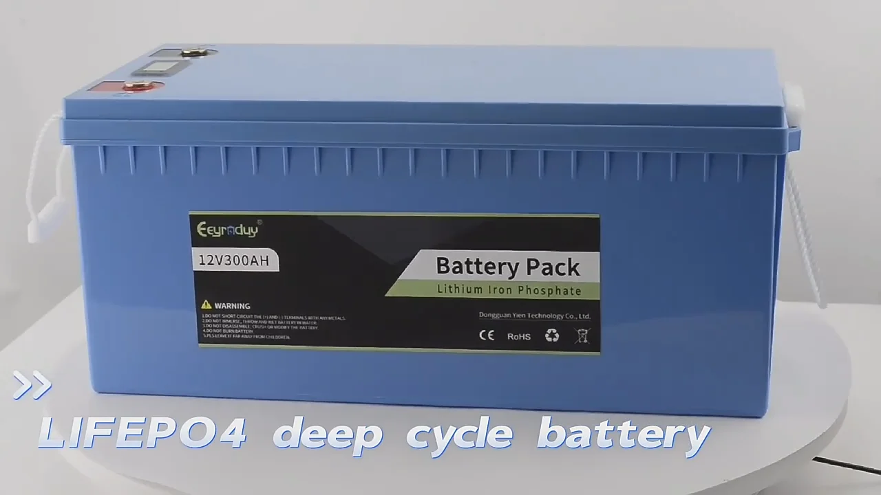 Large Capacity 12v 300ah 400ah 500ah Lifepo4 Battery For Trolling Motor ...