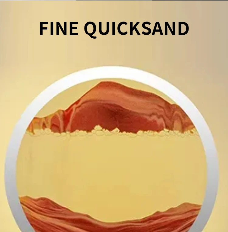 Flowing Sand Art Light Hourglass Led Light Moving Sand Art Picture ...