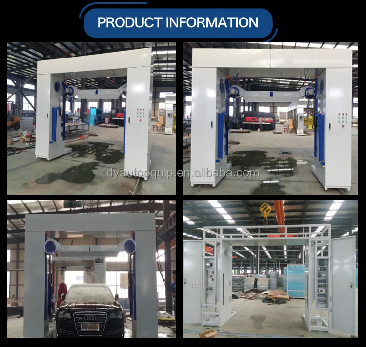 Automatic Touchless Car Wash Machine with Shampoo and Wax