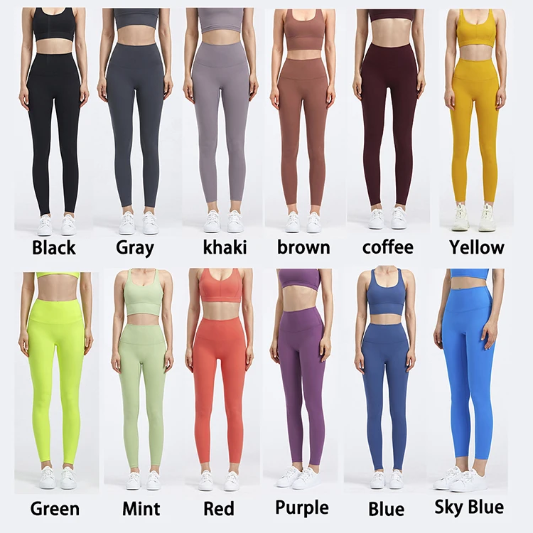 Custom Label Soft Fabric Seamless Butt Lifting Ladies Workout Sports