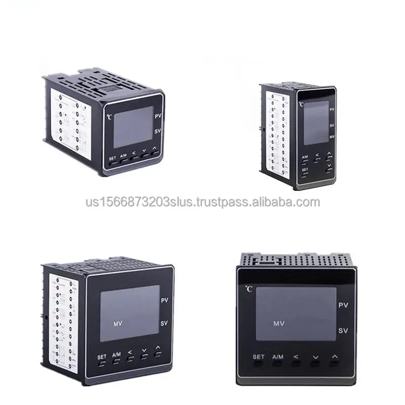 50 Segments Programmable Ramp Soak Lcd Pid Temperature Controller Tc/rtd Input 48x48mm Dual ...