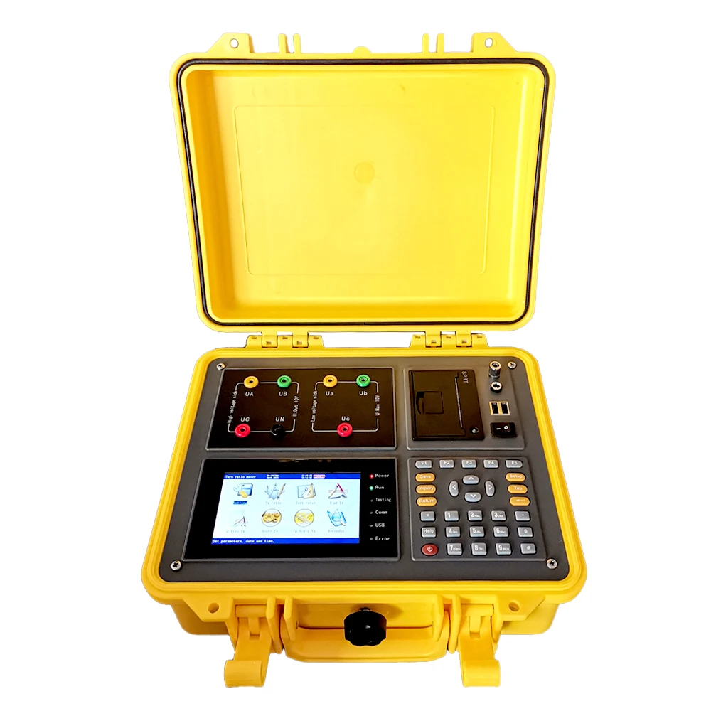 Portable True 3-Phase TTR Meter - Accurate Transformer Testing