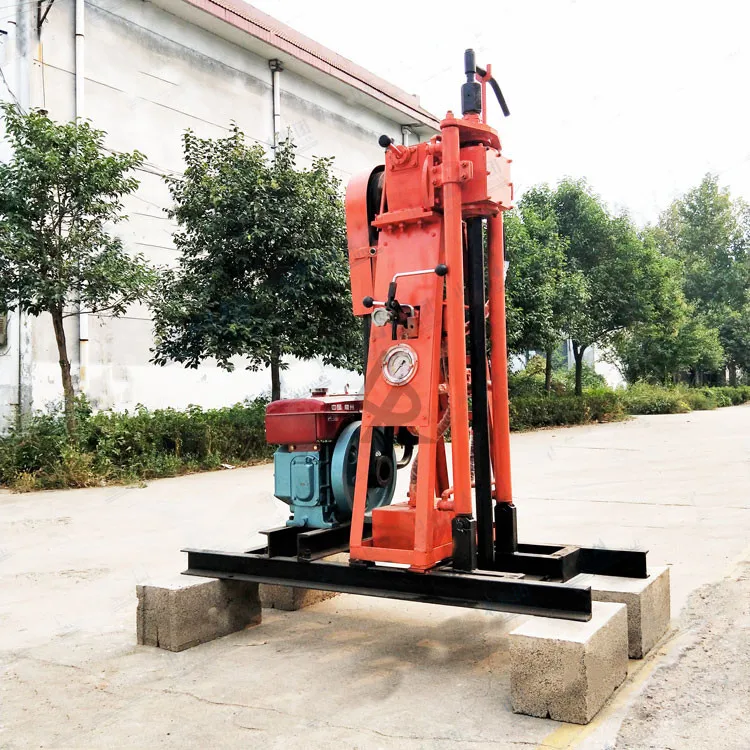 50m Sampling Drilling Rig Hydraulic Crawler Drilling Rig Water Well ...