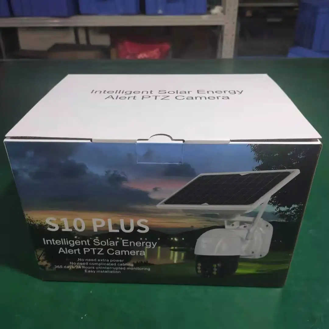 Wifi Wireless Solar Powered Camera 4g Sim Card Slot Cctv Security Ip ...