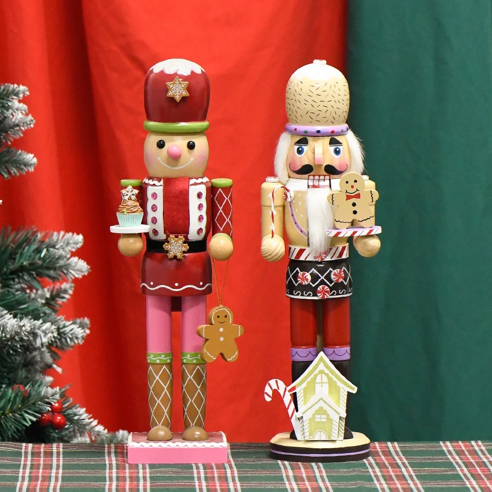Wooden soldier christmas decoration store