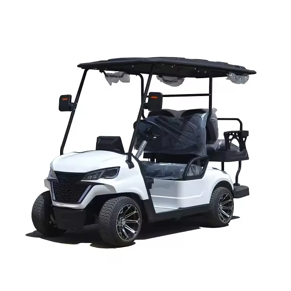 5kw 4-seater Motorised Electric Push Golf Carts With Tail Cadddie ...
