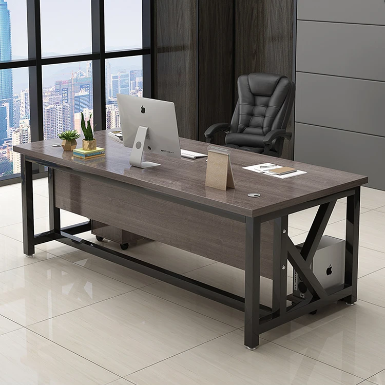 Modern Computer Table Wooden Computer Desk Modern Office Desk For ...