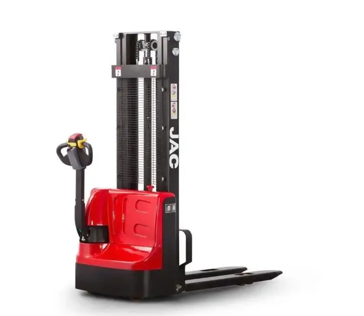 Mini Automatic Stand Stacker Forklift Pallet Truck Warehouse Electric ...