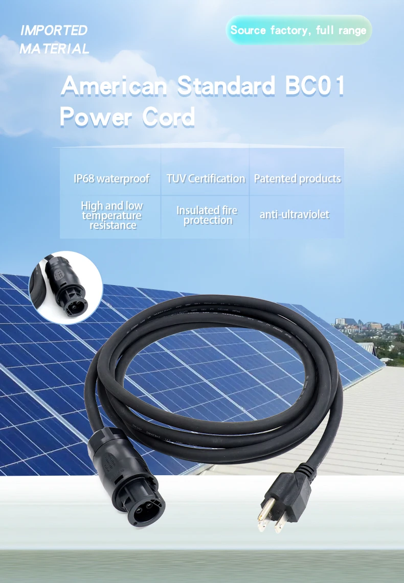 Betteri BC01 Solar Cable - Reliable Microinverter Connection