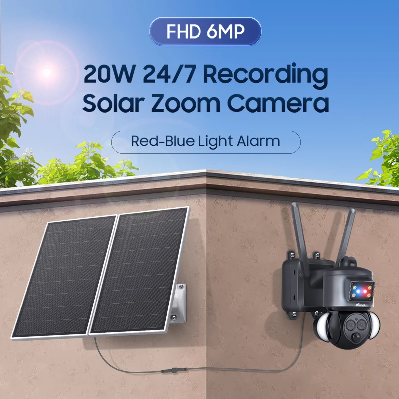 Wistino 6mp 12x Zoom Continuous Recording Ubox Dual Lens 4g Colorful ...