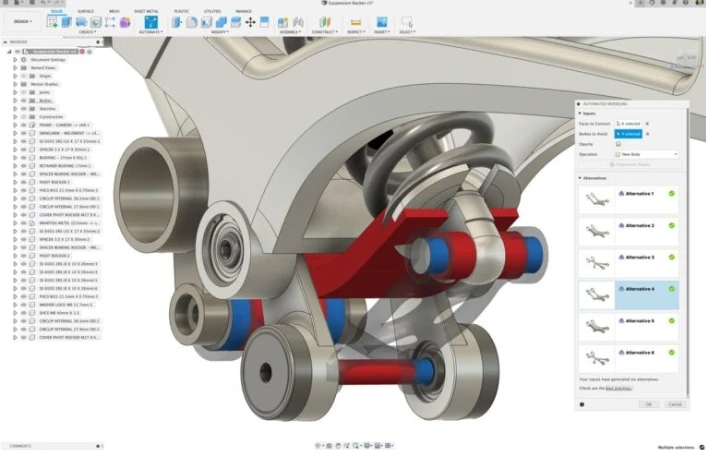 Autocad Fusion 360 - 1 Year Subscription for PC Drafting