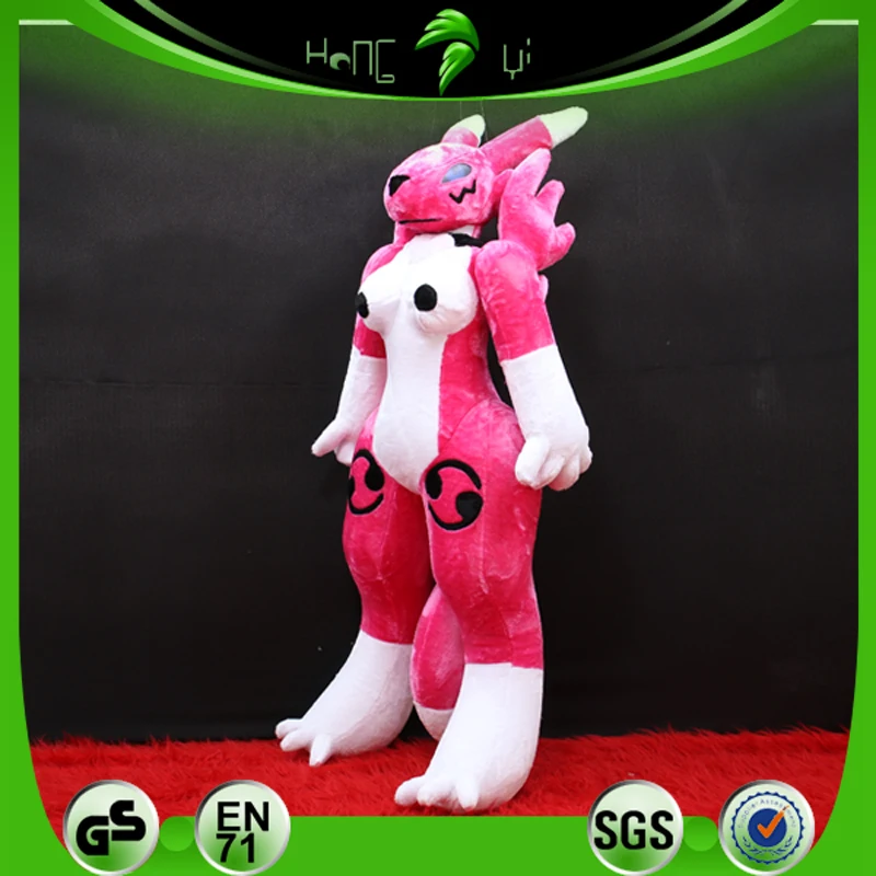 Custom Inflatable Furry Double Layer Standing Fox Suit