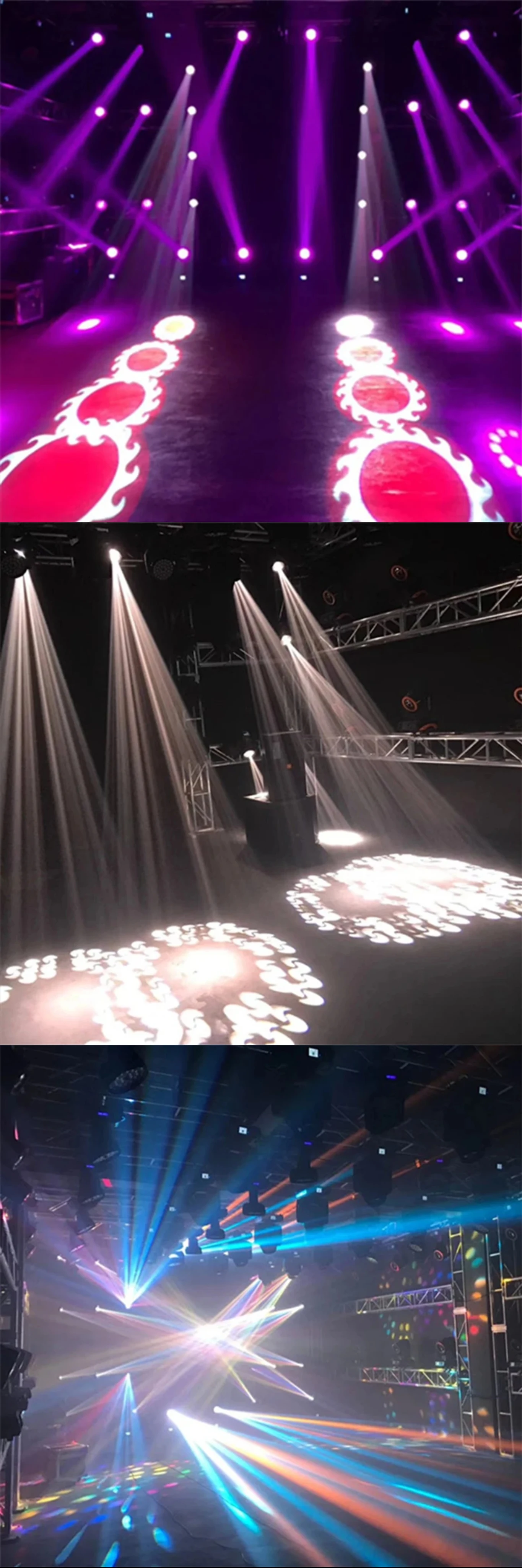 8 Eyes Laser Beam bar Scan Moving Head Stage Laser Projector Light for ...