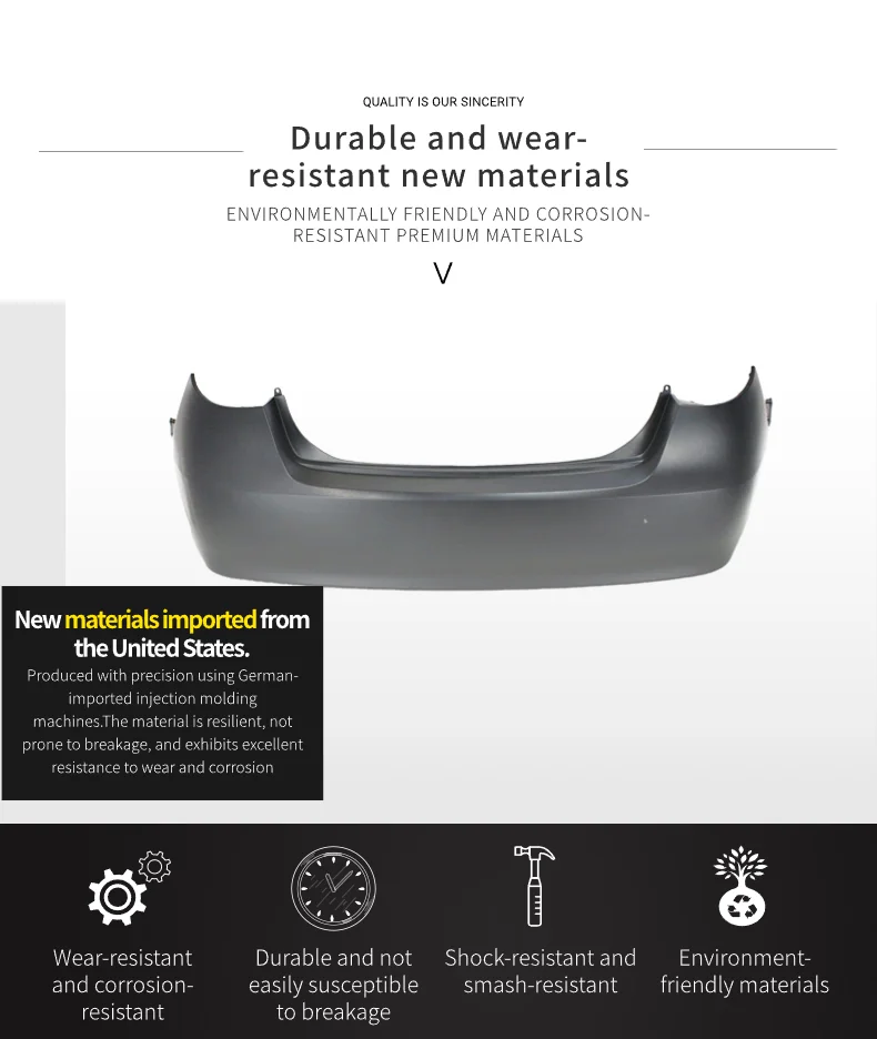 DAXIN Auto Parts Body Kit Car Bumper for Hyundai ELANTRA 2007 86611 ...