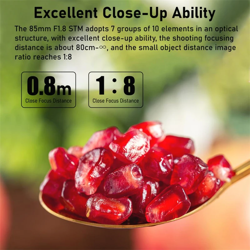 Viltrox 85mm F1.8 Ii Stm Full Frame Portrait Lens Large Aperture Af Mf ...