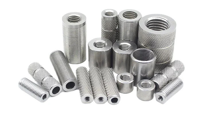 Slotted Self-tapping Stainless Steel Screw Sleeve Bushing Internal And ...