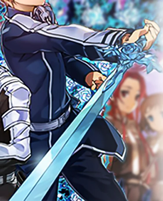 Blue Rose Sword Wooden Anime Sword Animation Kirito Sword - Buy Blue ...