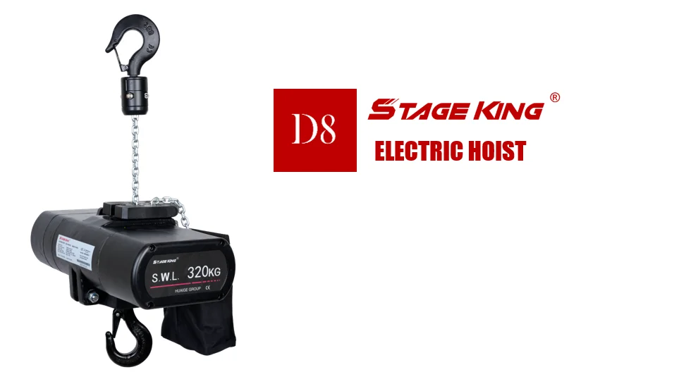 320kg Concert Stage Lighting Truss Electric Chain Hoist Motor Hoists ...