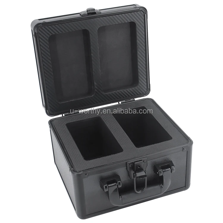 Customized 2 Rows Grading Card Slab Case - Durable & Portable