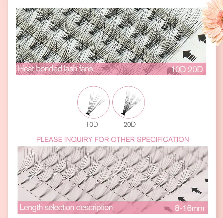 Mini Lash Fans and Fan Eyelashes Lashes Easy Fan Eyelashes Extention ...
