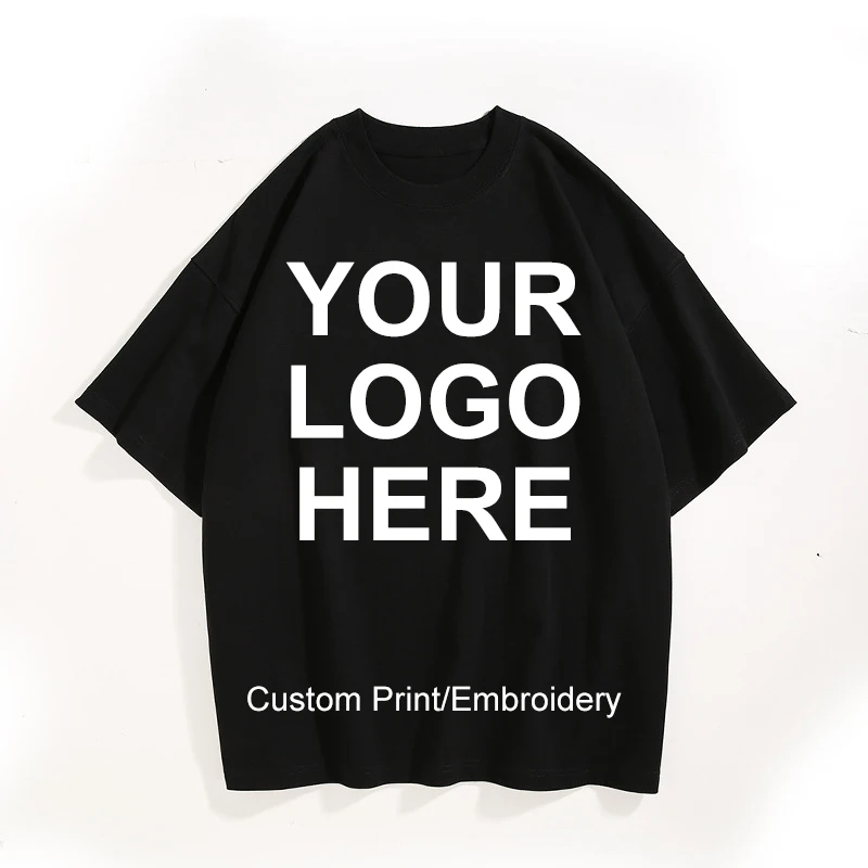 Oversized Tshirt Custom Washed Vintage T Shirt Custom 100% Cotton T ...
