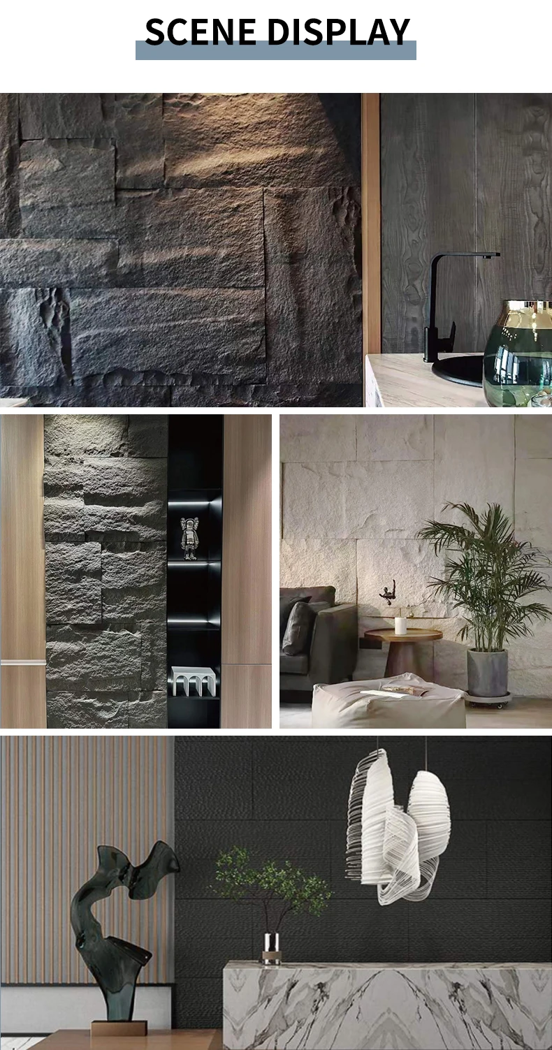 Luxury PU Faux Artificial Stone - Durable Wall Panels