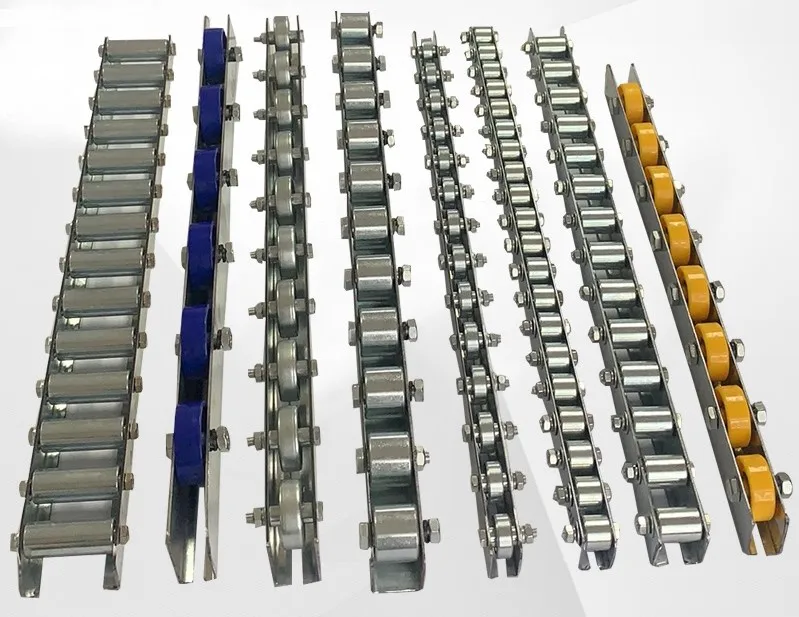 Full-Steel Heavy-Duty Flow Rail Conveyor Roller Track for Warehouse ...