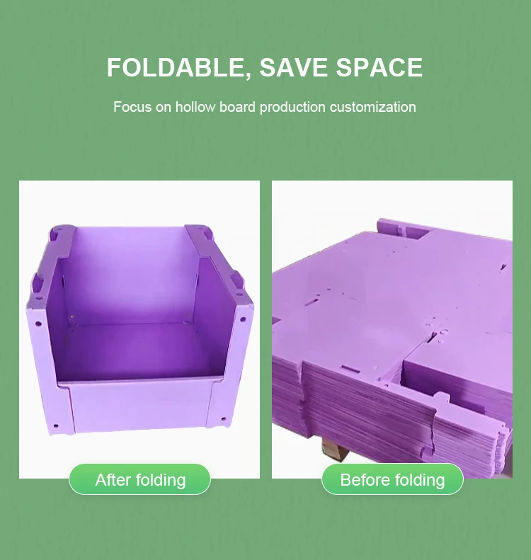 Customized Storage Corrugated Plastic Stackable Warehouse Picking Bins ...