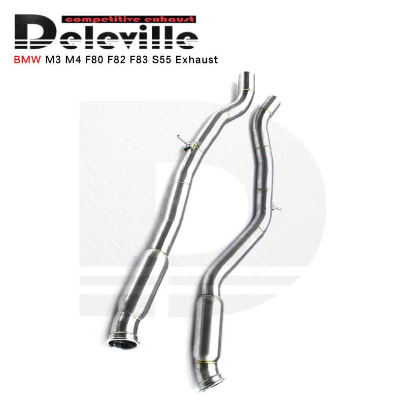 2014-2019 Exhaust Pipes Stainless Steel Performance Exhaust Equal ...