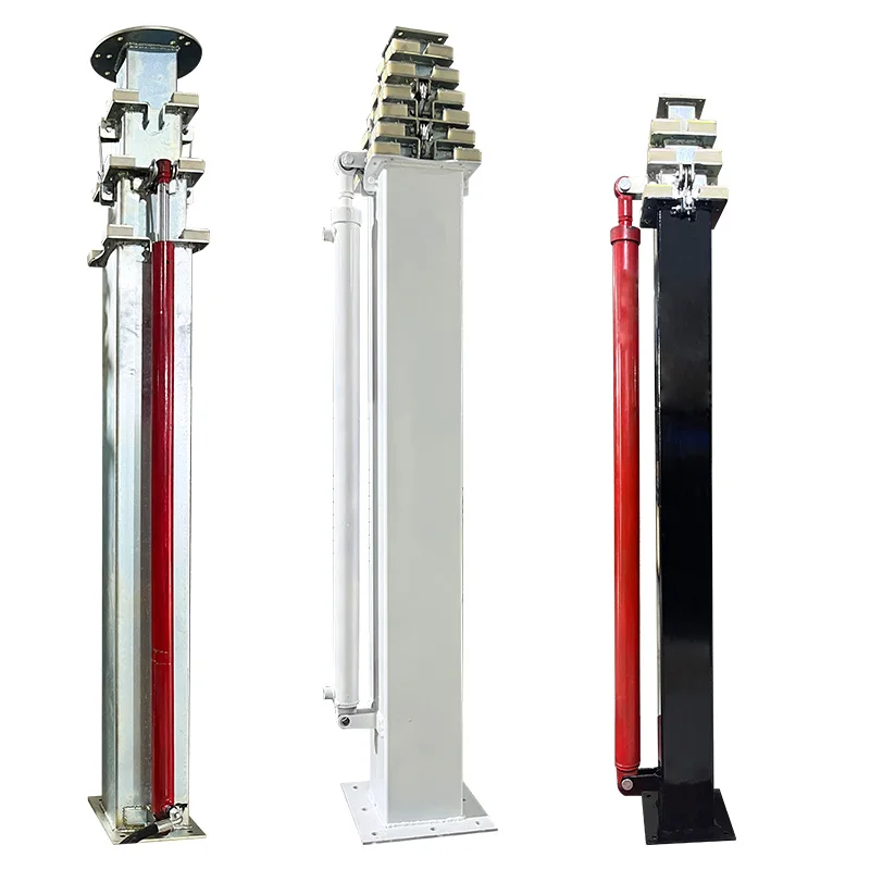Hydraulic Telescopic Mast for Pneumatic Heavy-Duty Winch