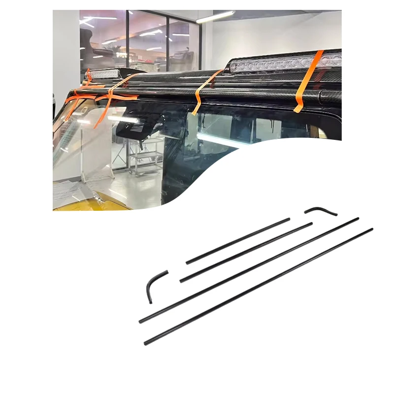 Car Accessories M Style Carbon Fiber Car Roof Strip for Mercedes Benz G ...