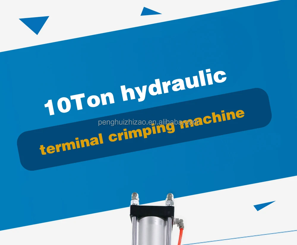 10t Hydraulic Terminal Crimping Machine 2.5 To 70 Sqmm Large Cable Lug ...