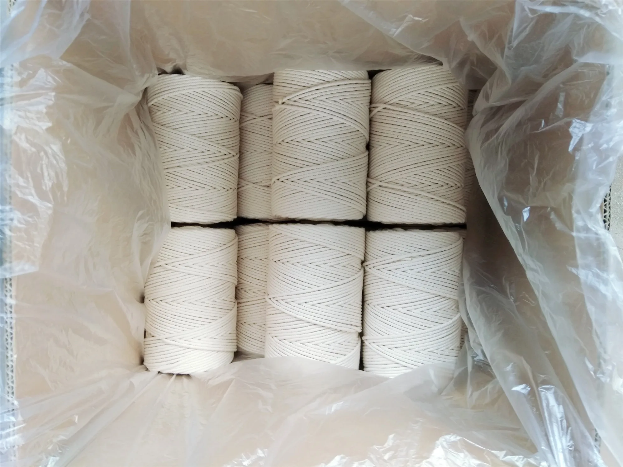 5mm,6mm,7mm Cotton Craft Cord,Eight Strands Macrame String,Handmade ...