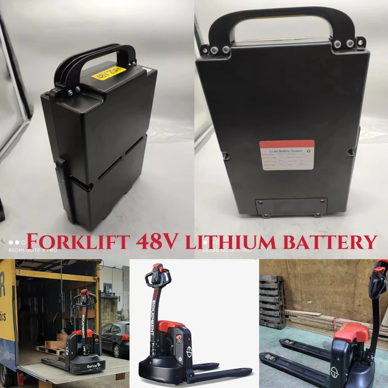 48V30AH Forklift Lithium Battery for EP Forklift EPL185