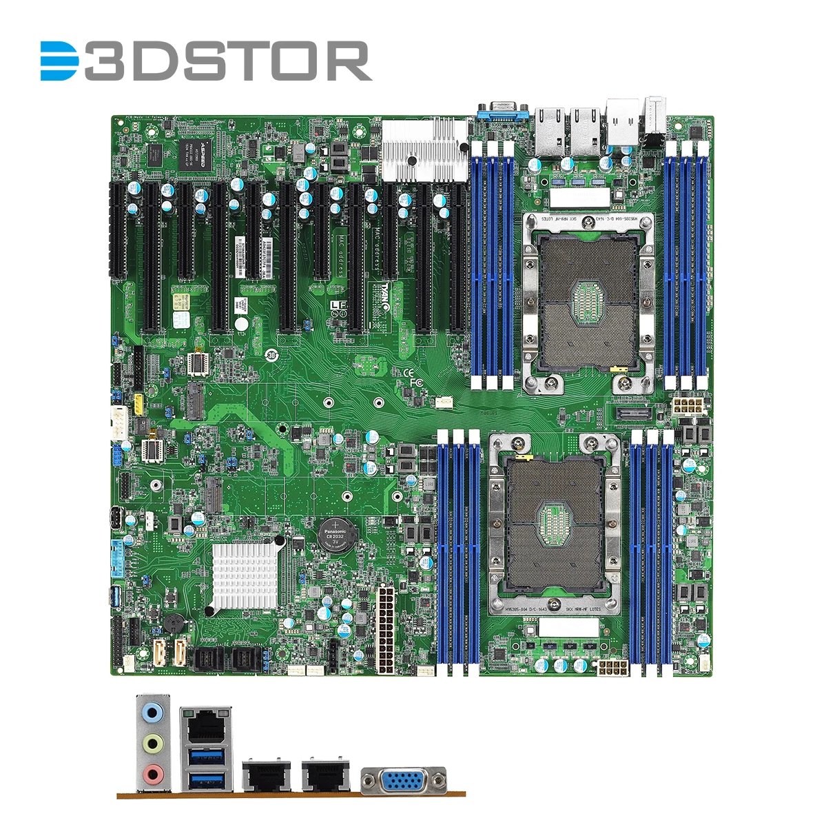 Tyan S7105AGM2NR-2T Motherboard - Dual-Socket HPC Power