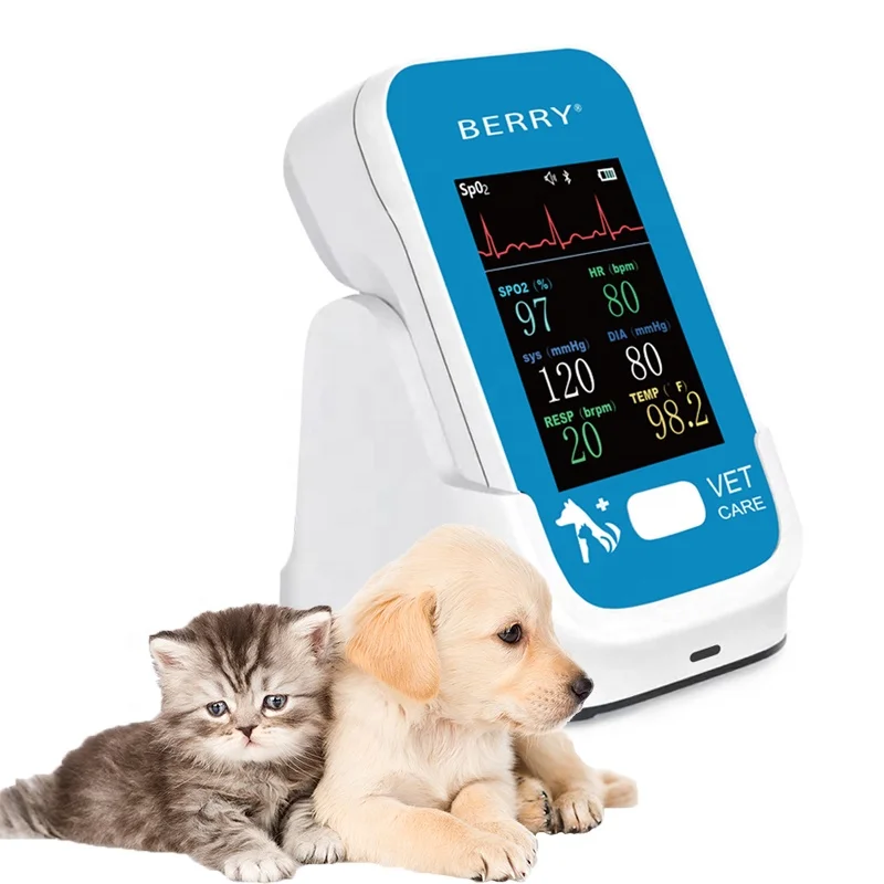 Berry Vet Veterinary Handheld Pulse Oximeter for dog cat horse hot sale ...