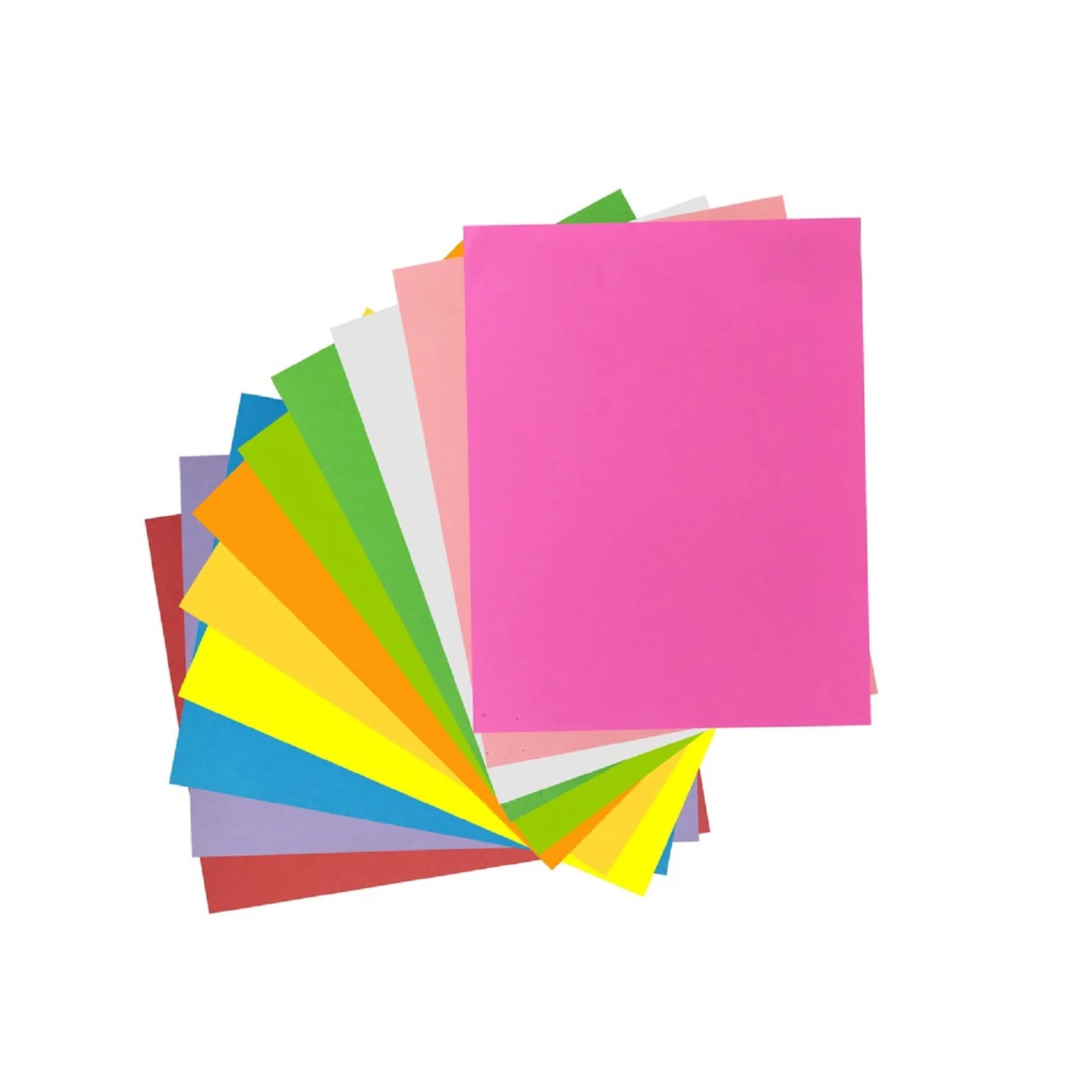 Printable Office Color Paper Ream 100/250/500 Sheets Cheap Mixed Colors ...