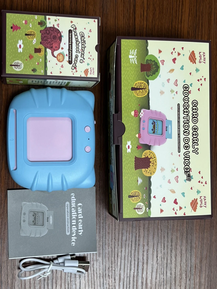 Preschool Learning Toys Flash Cards Reading Game Double Sided 224pcs ...