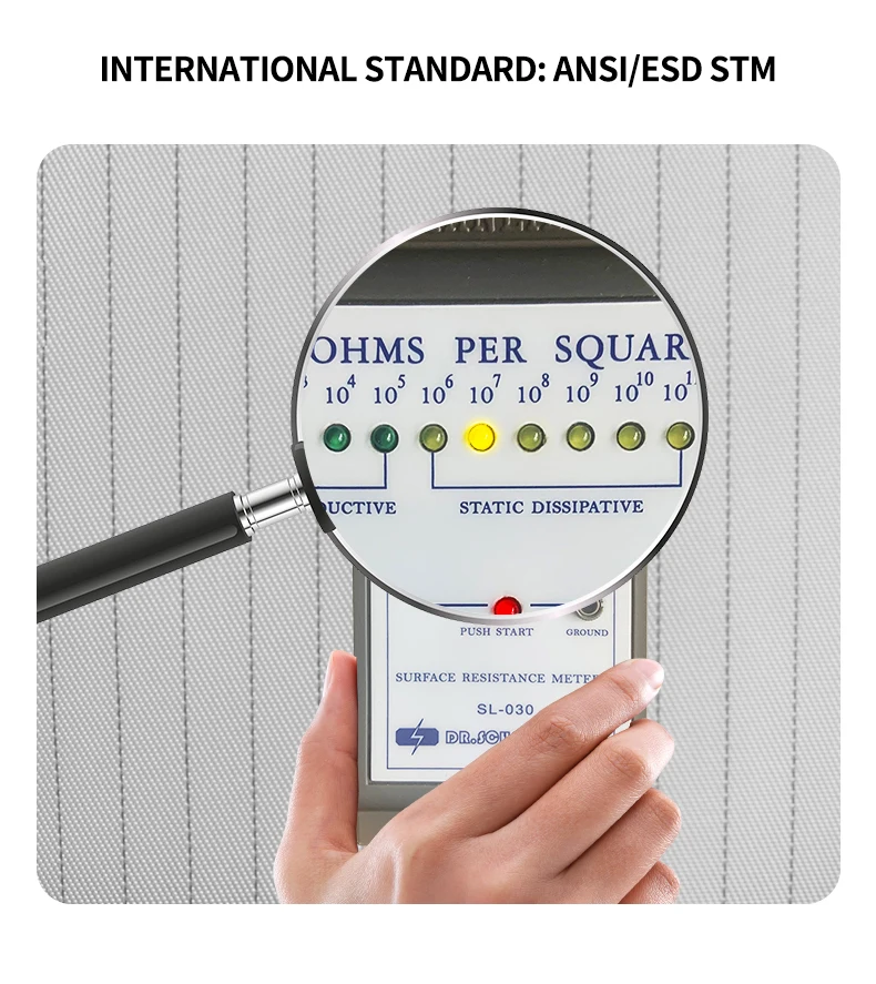 Custom Electrostatic Prevention Suit Esd Cleanroom Clothes Antistatic ...