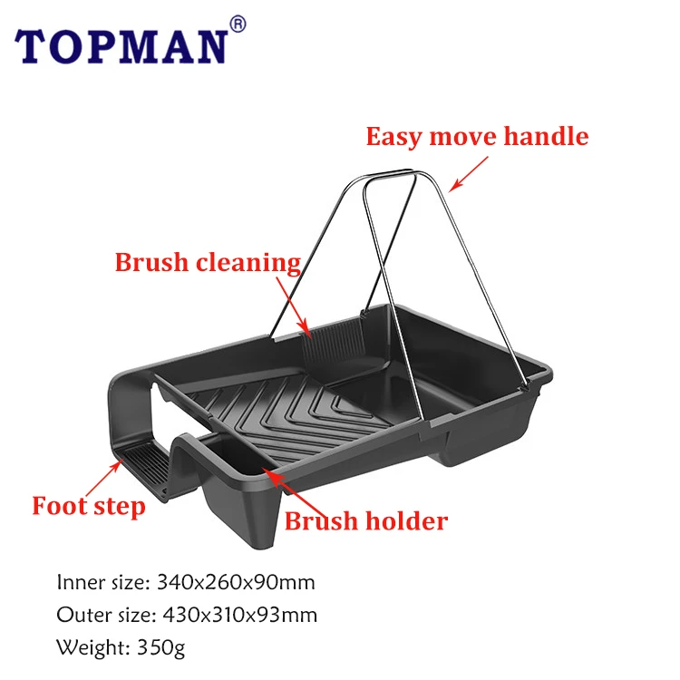 Deep Well 10 Inch Paint Tray with Soft Handle Industrial and DIY Grade ...