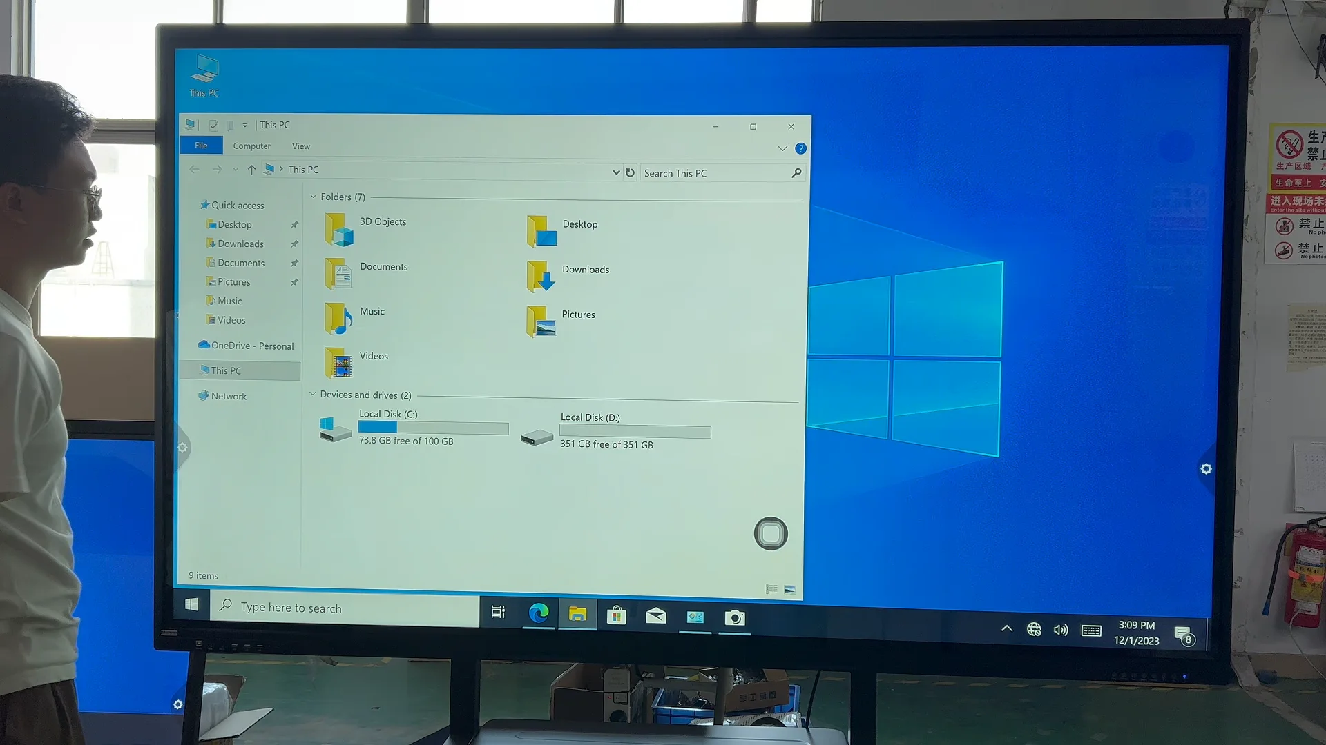 86 Inch 4k Resolution Interactive Touch Display Portable Touch Screen ...