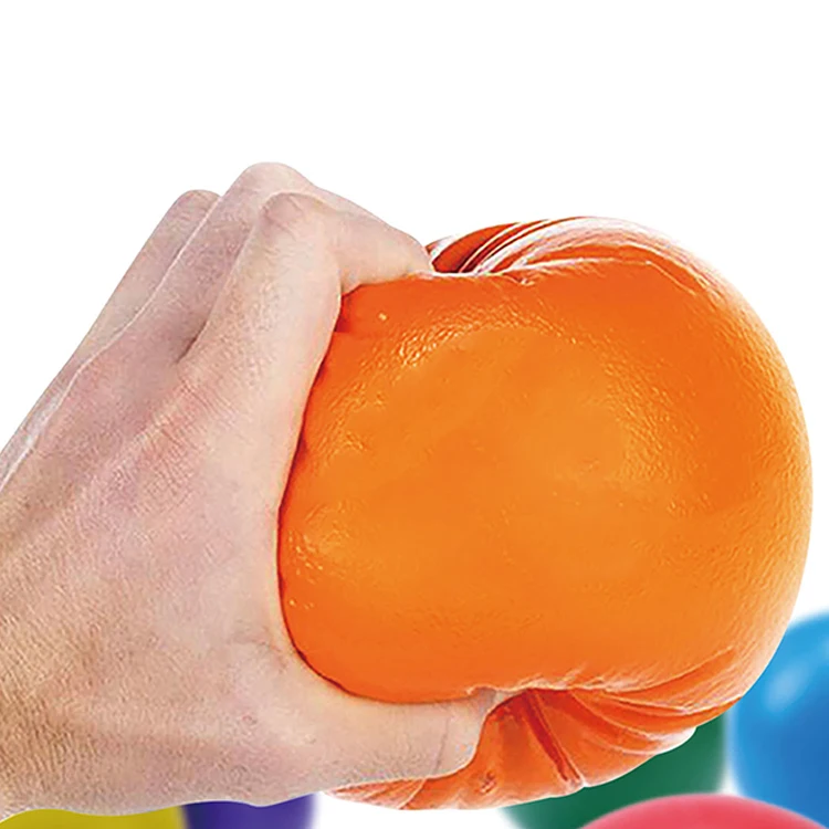Custom Logo And Color Stress Ball Toys Soft Foam Toys Anti-stress Pu ...