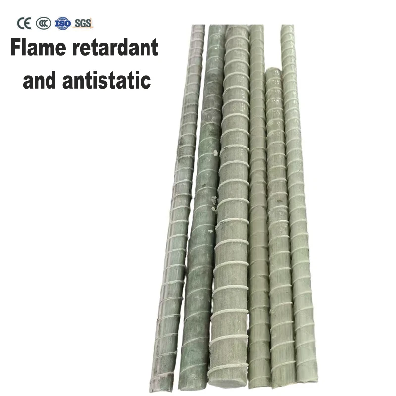 Gfrp Reinforced Plastic Fiber Glass Rebar frp Fiberglass Bar Glass ...