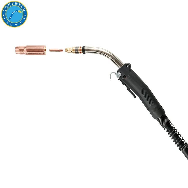 Tweco MS450 MIG Gun 450A 15FT Euro Connector for Heavy Duty Welding ...