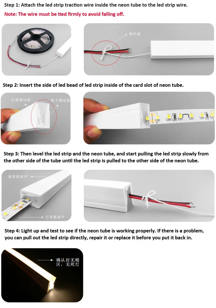 360 Degree LED Strip Light Tube - Flexible and Bright