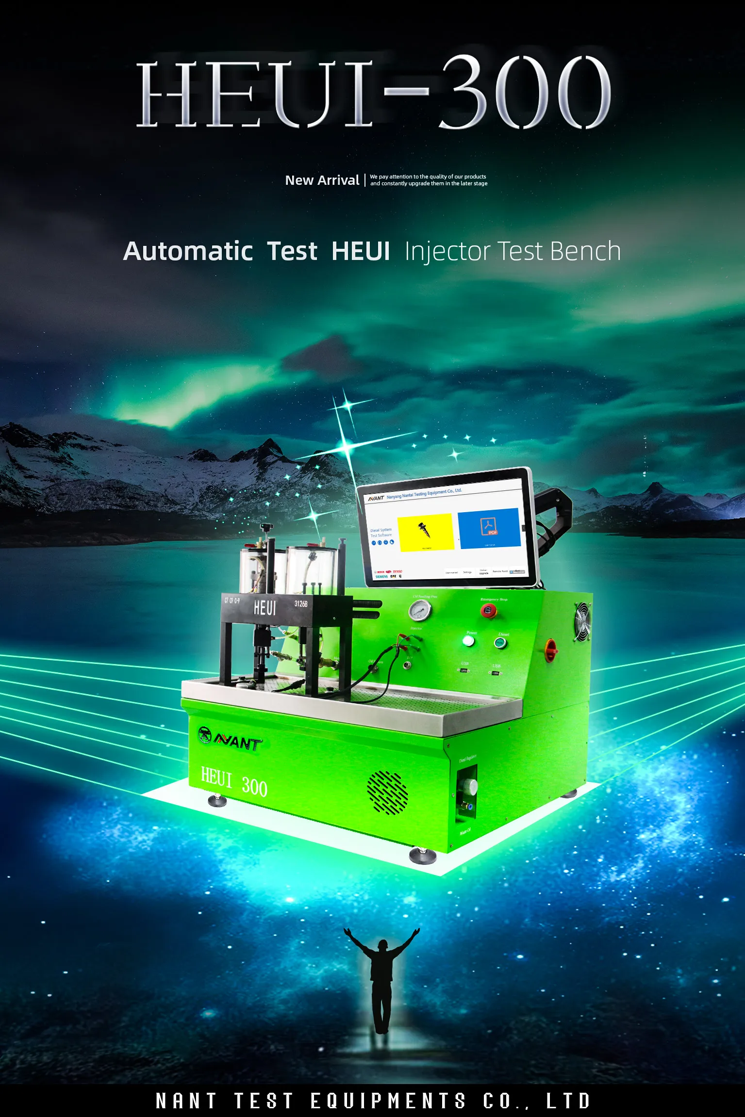 HEUI300 Diesel Injector Testing Machine - High-Quality SDK